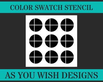 Simple Hello Script Stencil by Studior12 Craft DIY Farmhouse - Etsy