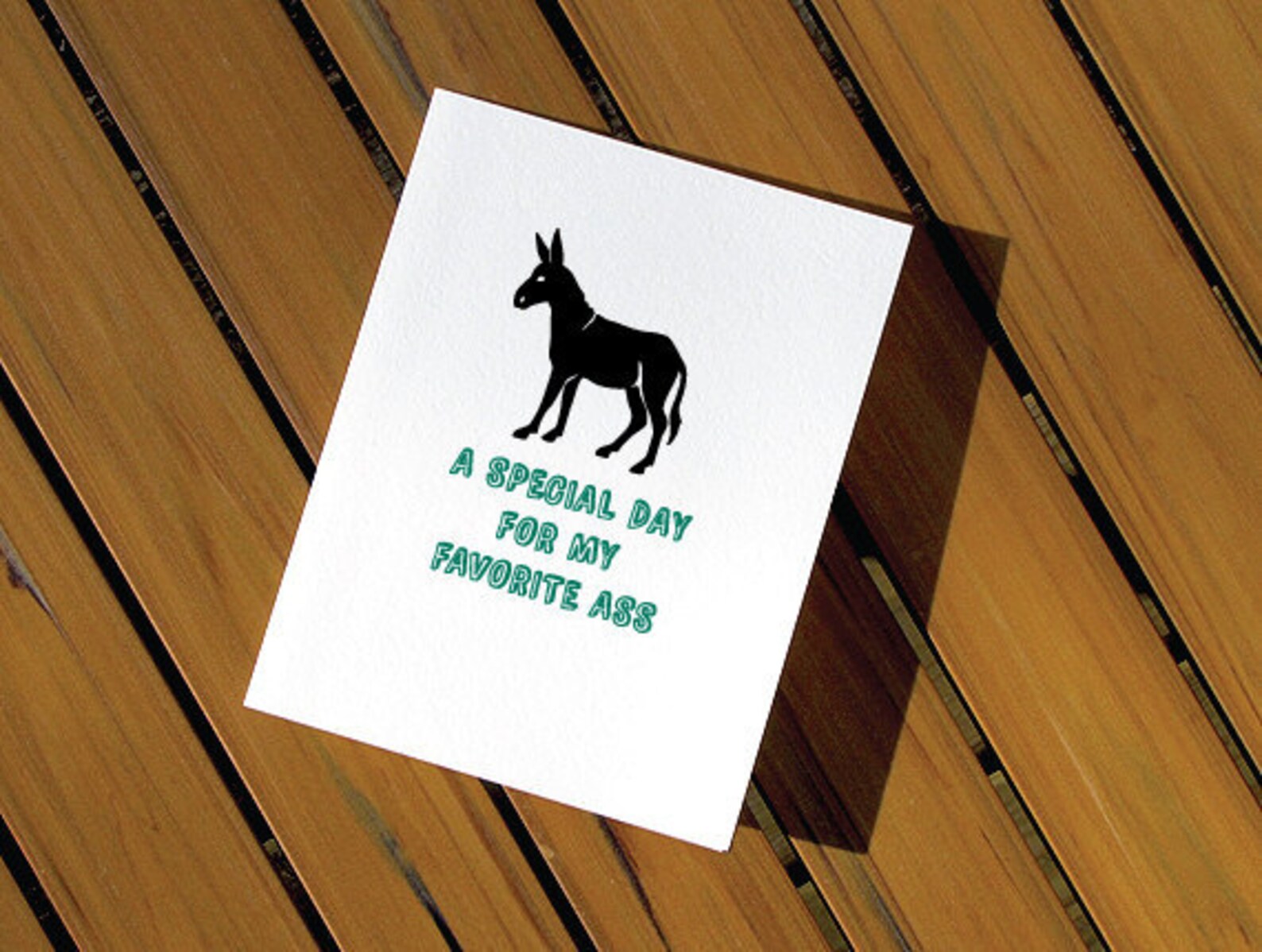 Donkey Funny Birthday Card - Etsy