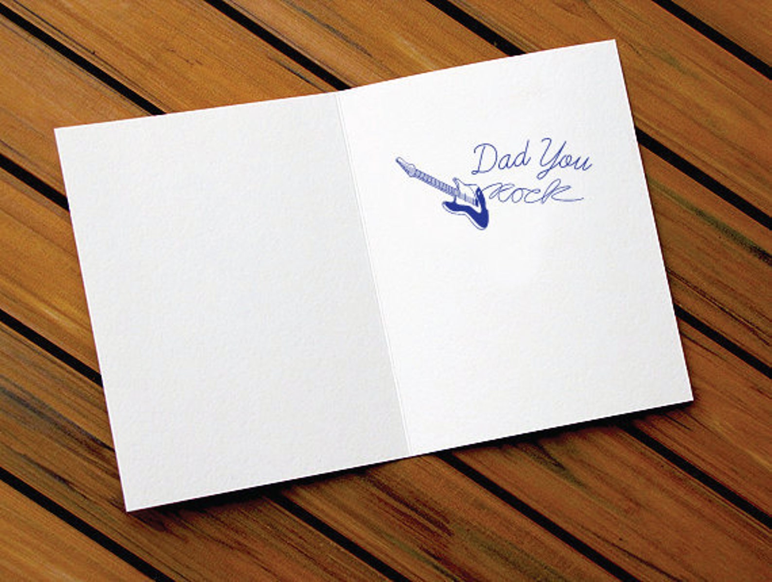 Punk Rock Card for Dad, Punk Greeting Card, Punk Music Card, Unique Dad ...