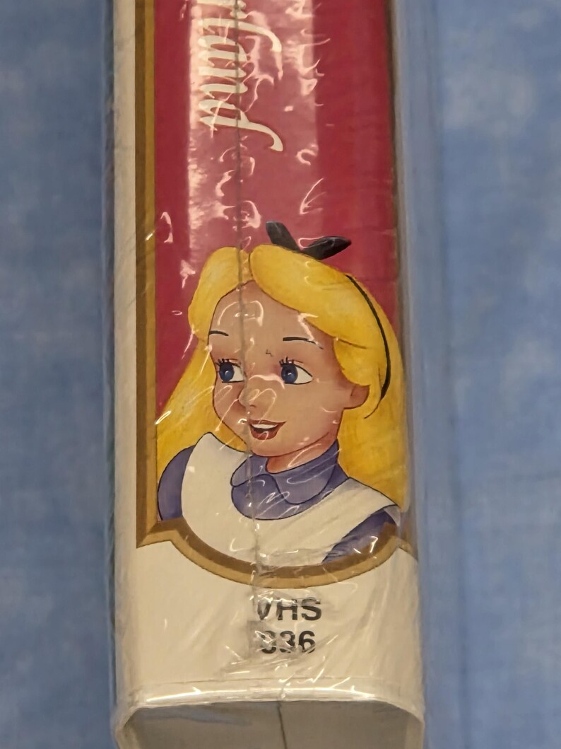 Alice in Wonderland 036, (VHS, 1986) Brand New Sealed, Disney Clam ...
