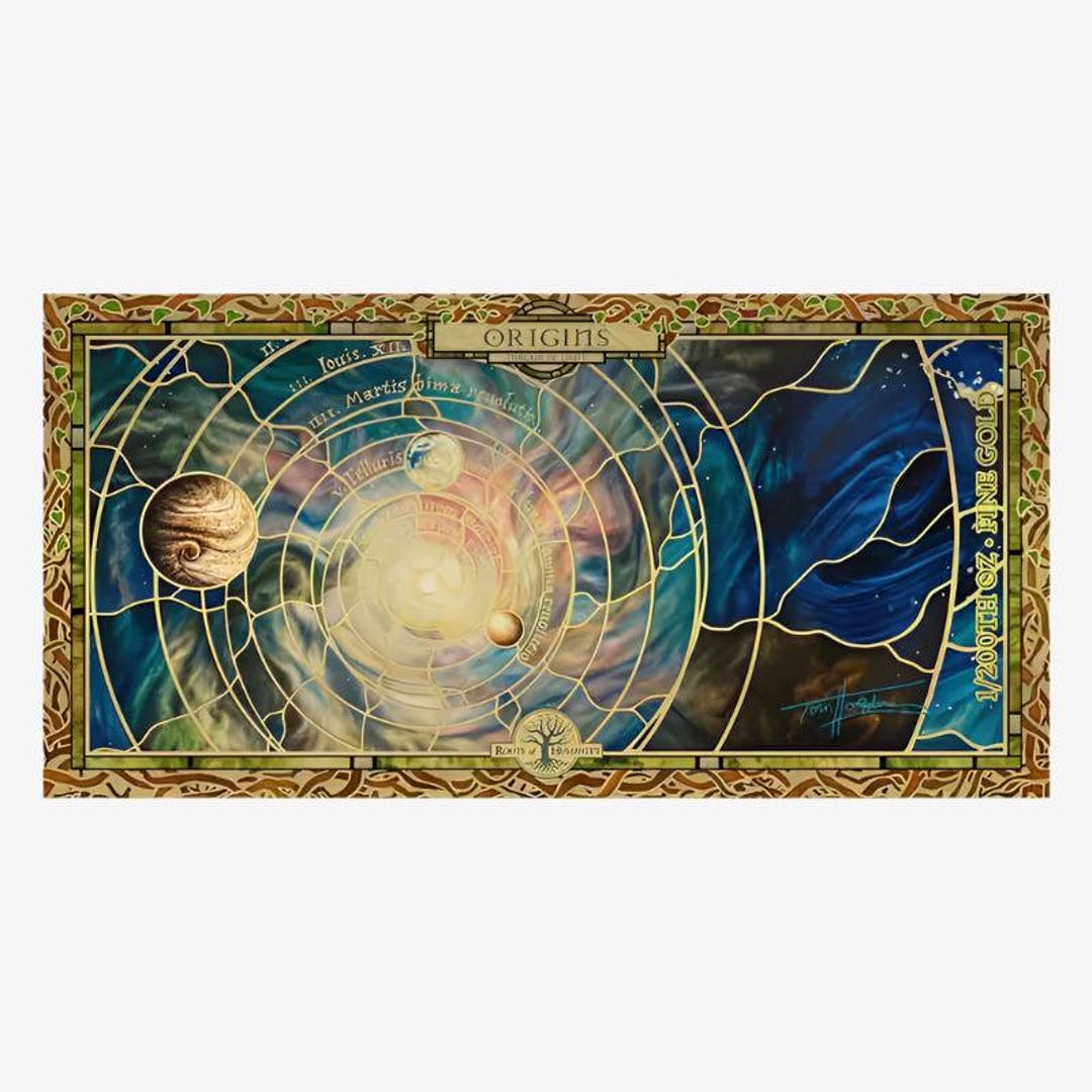 Cook Islands Gold Note - Threads of Light | 24k Gold - Etsy