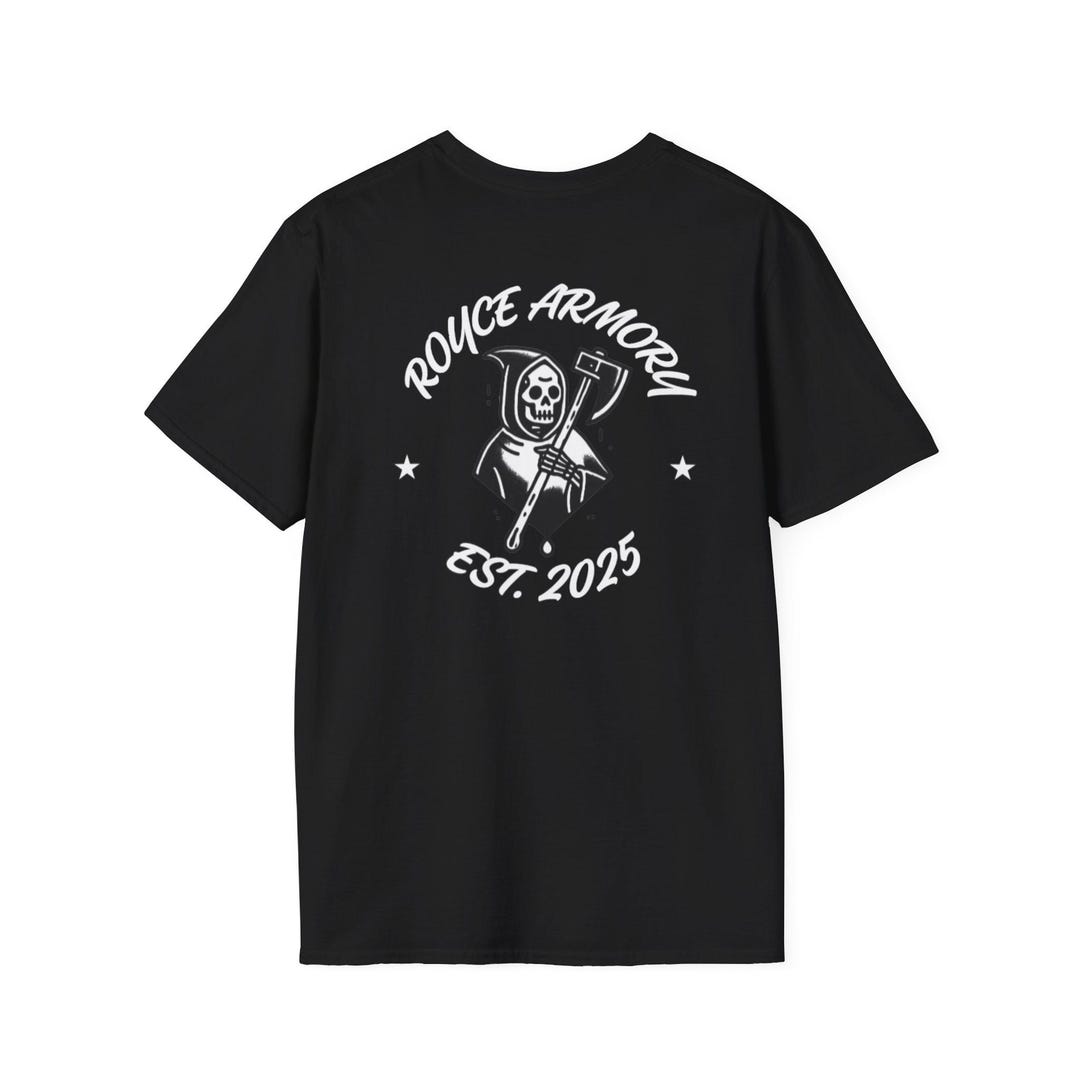 Royce Armory - Axe Man Black T - Shirt - Etsy