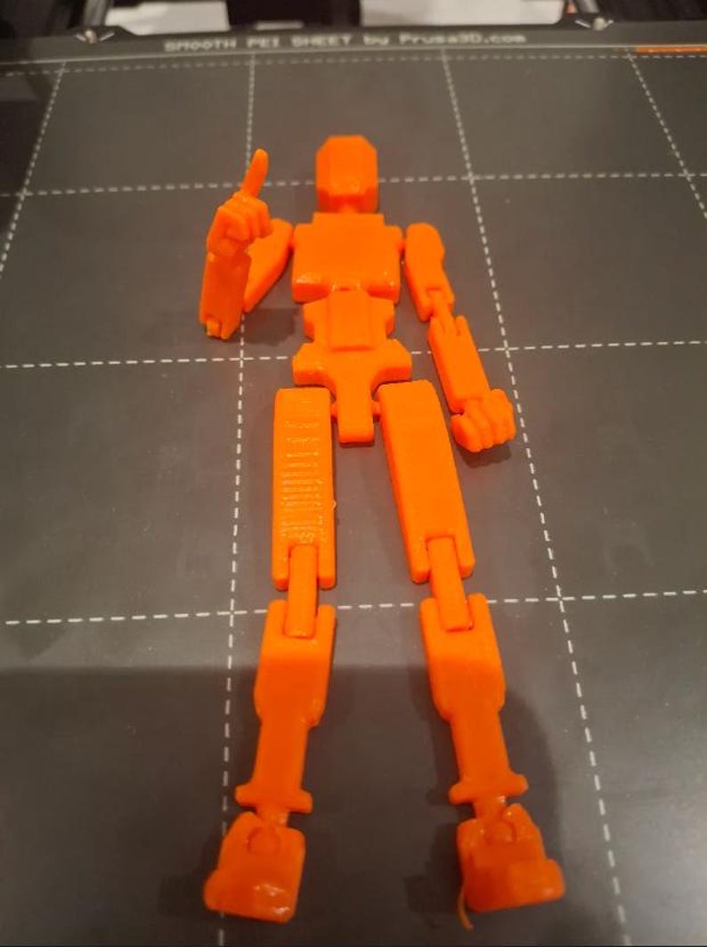 Print-in-place Dummy V13 – Iconic Posable Robot (no Assembly Required ...