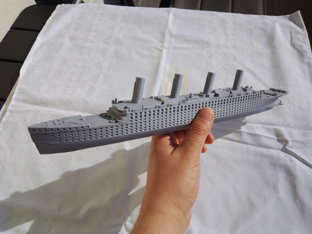 Titanic, Crafts, 3D Printing, Model, Ship, Craft, Tinkering - Etsy