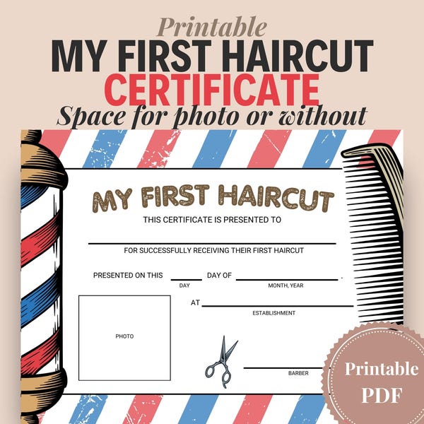 Haircut Paper - Etsy