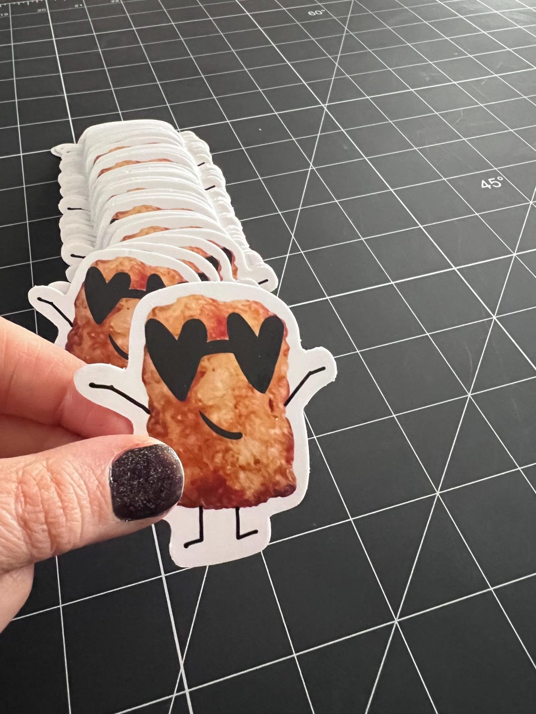 Tater Tot With Sunglasses - Cute Vinyl 2.5 Inch Die Cut Sticker - Etsy