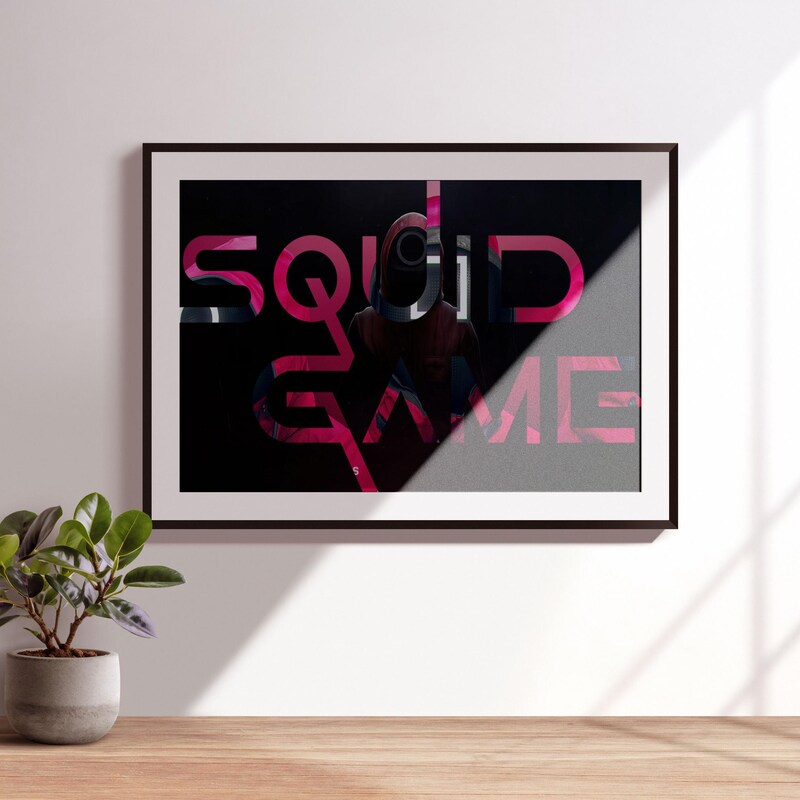 Squids Game Poster - Etsy