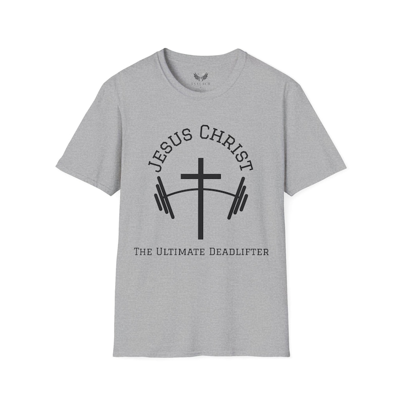 Jesus Christ the Ultimate Deadlifter T-shirt, Gym Shirt, Christian ...