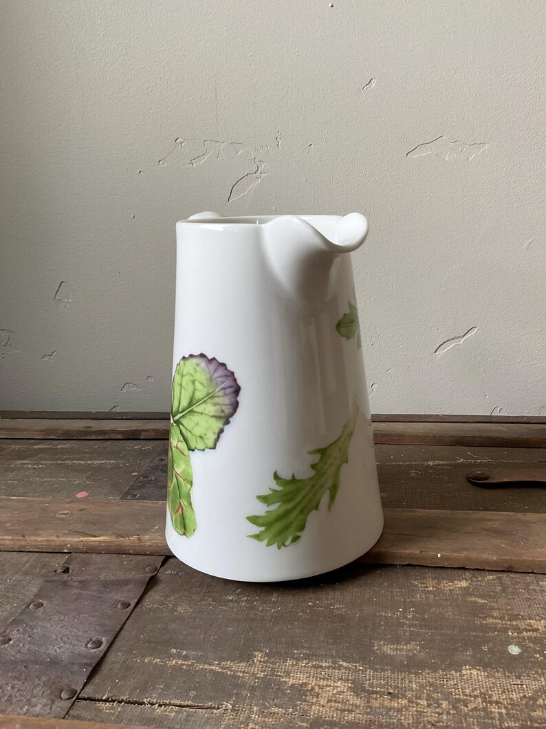 Ceramic Wedgwood Chelsea Garden Pitcher, Botanical Decor - Etsy