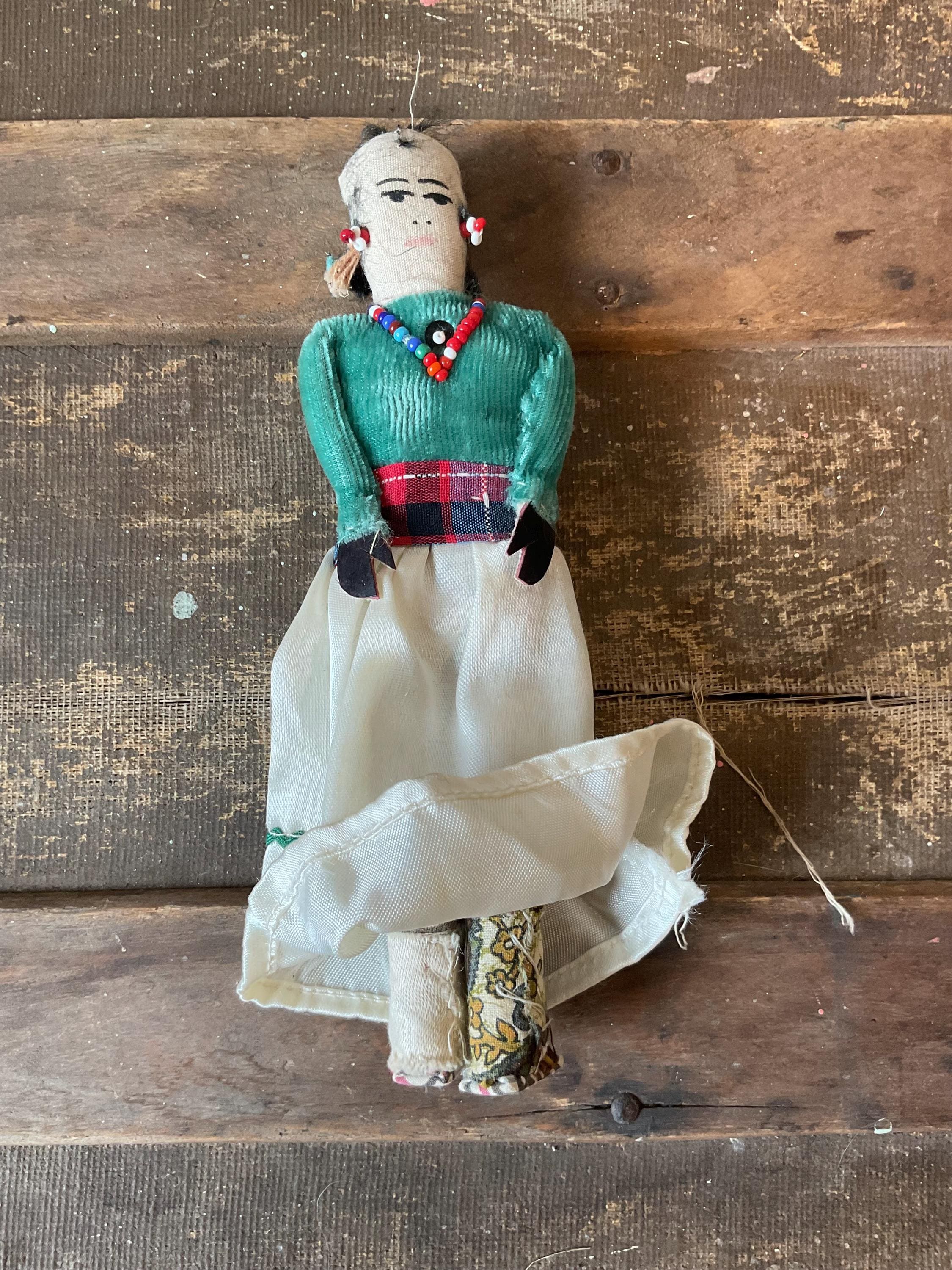 Vintage Traditional Navajo Cloth Dolls Circa 1930-1950’s, Handmade Folk ...