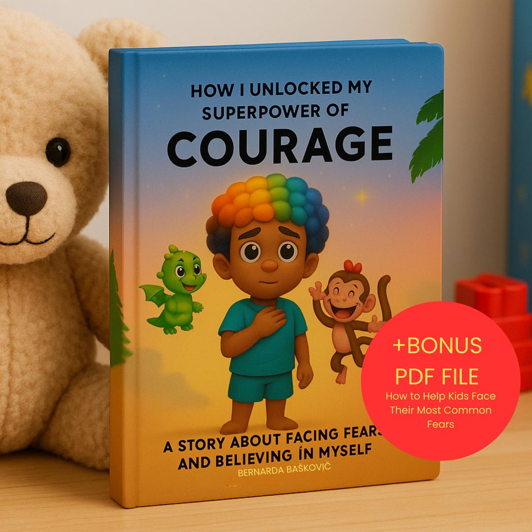 Children S Courage Storybook Parent Guide Printable Emotional