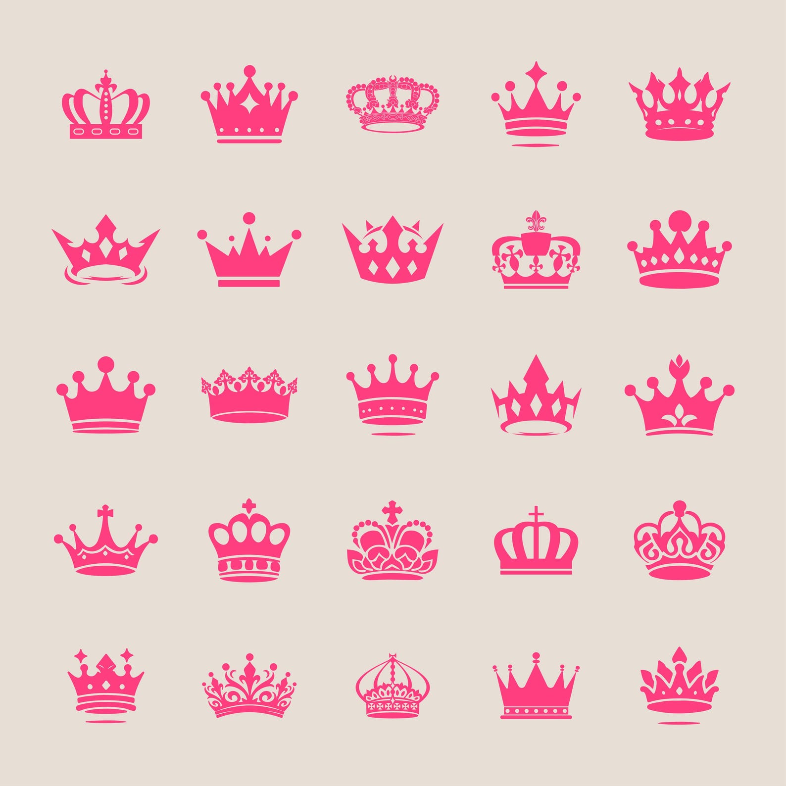 Royal Crown SVG File, King Crown SVG, Queen Crown SVG, Princess Tiara ...
