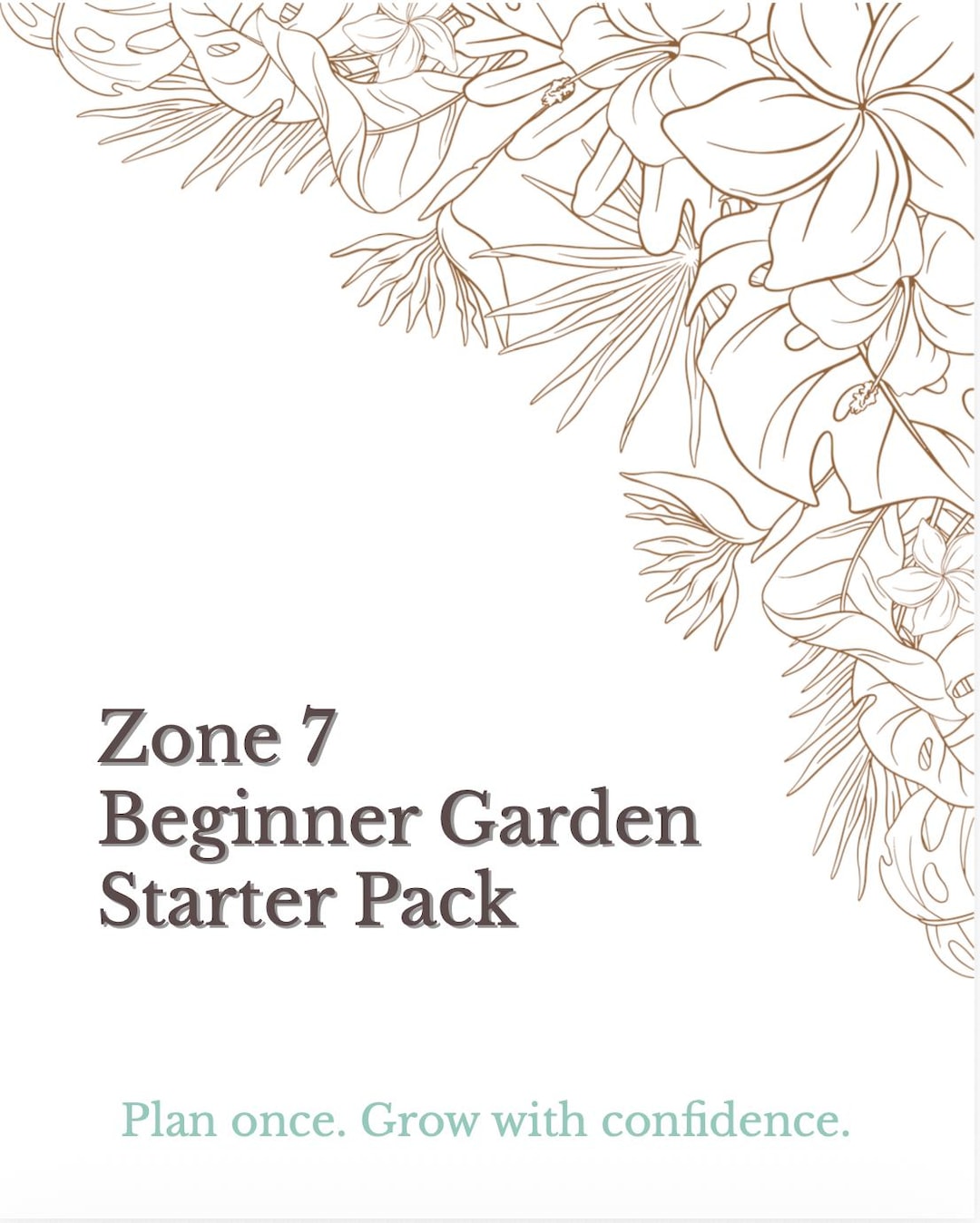 Zone 7 Beginner Gardening Guide - Etsy