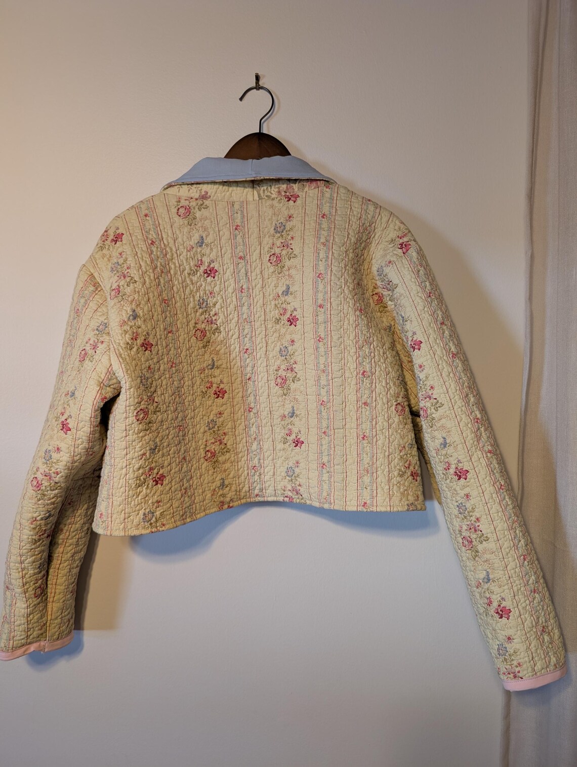 Handmade Quilt Jacket, Oversized Fit, Cropped, Women's Size Medium - Etsy