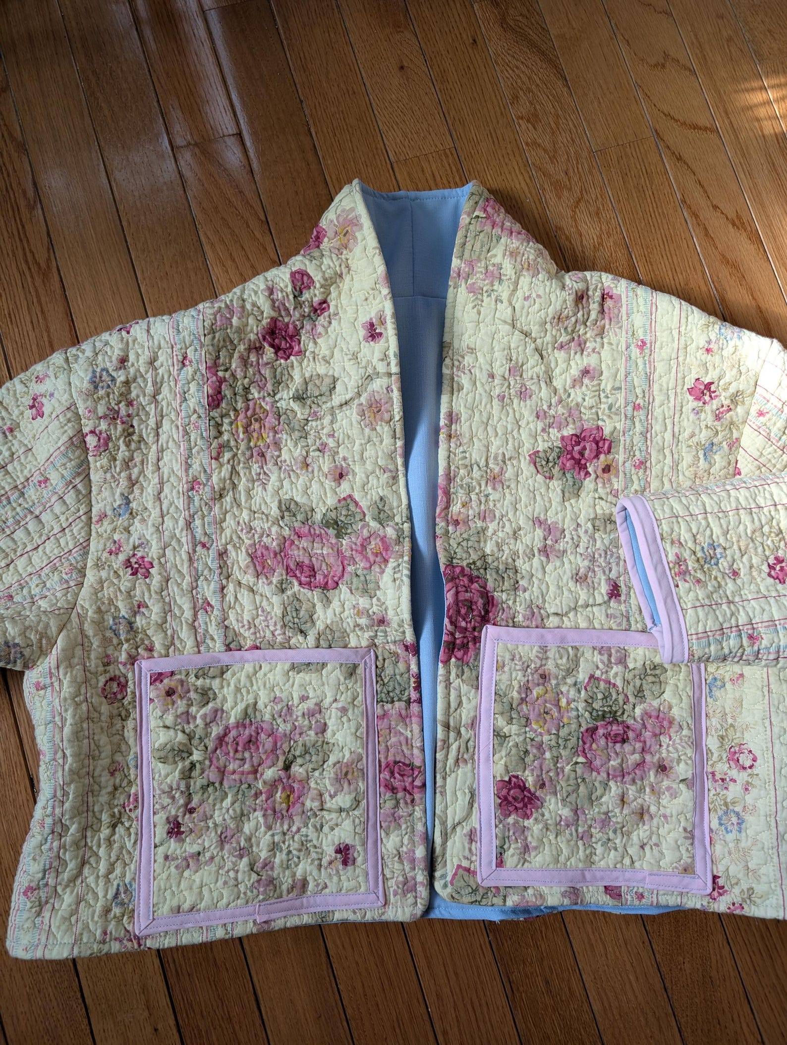 Handmade Quilt Jacket, Oversized Fit, Cropped, Women's Size Medium - Etsy