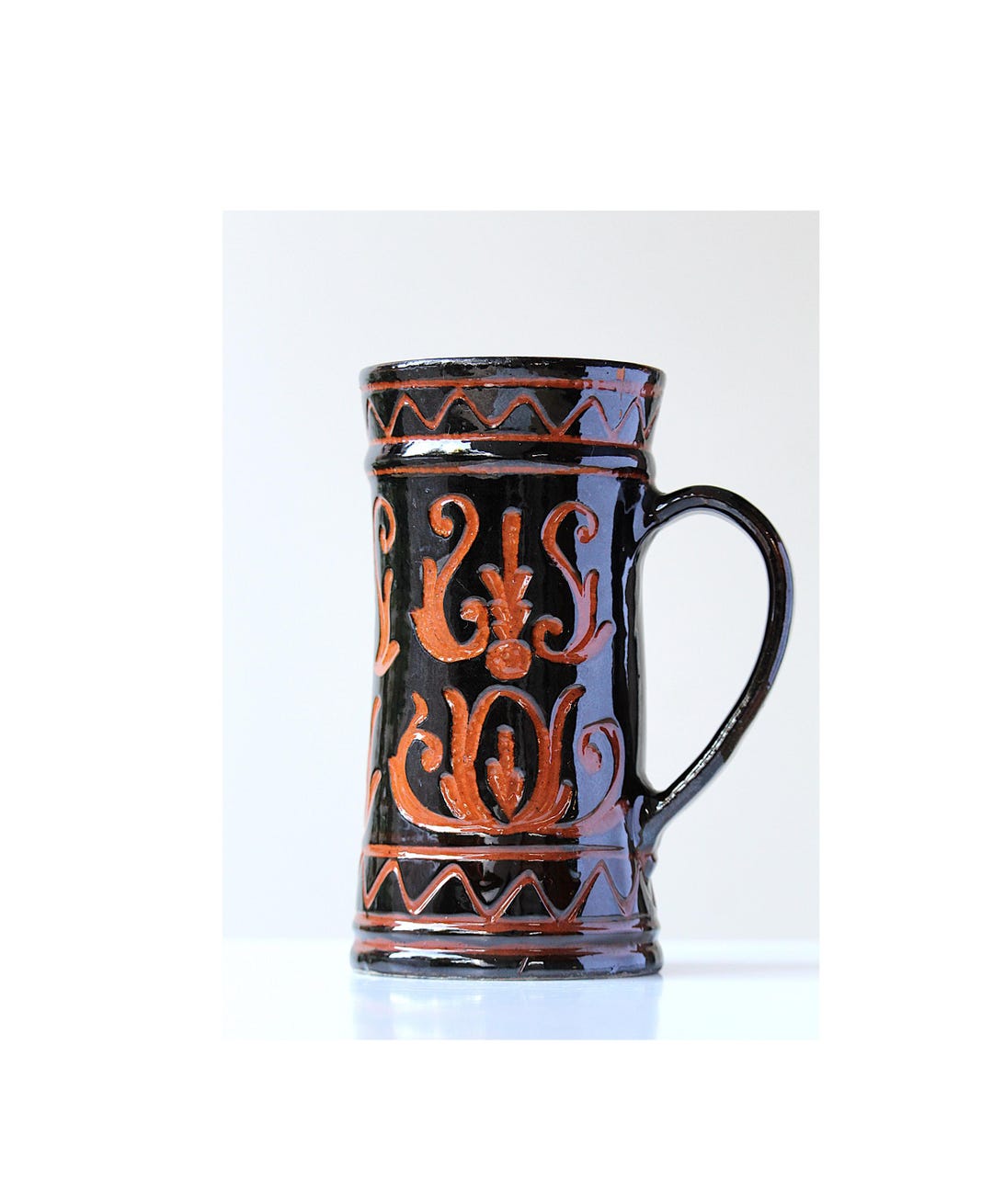 RARE FIND Unique Rustic Vintage Marked Collector's Ceramic Jug From ...