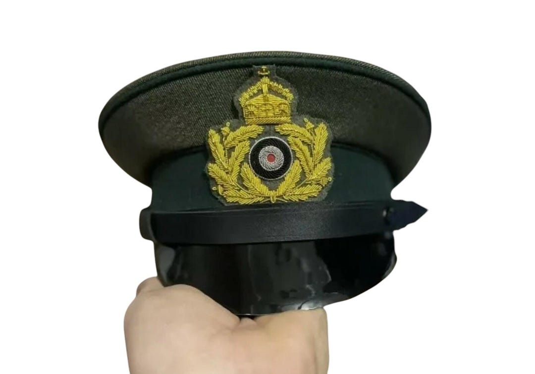 WW1 German Navy Officer Field Hats in Two Distinct Colors - Etsy