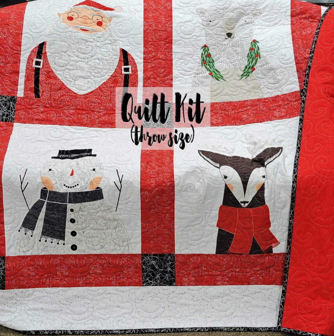Moda Panel Quilt Kit Easy Quilt Kit Beginner Quilt Kit - Etsy