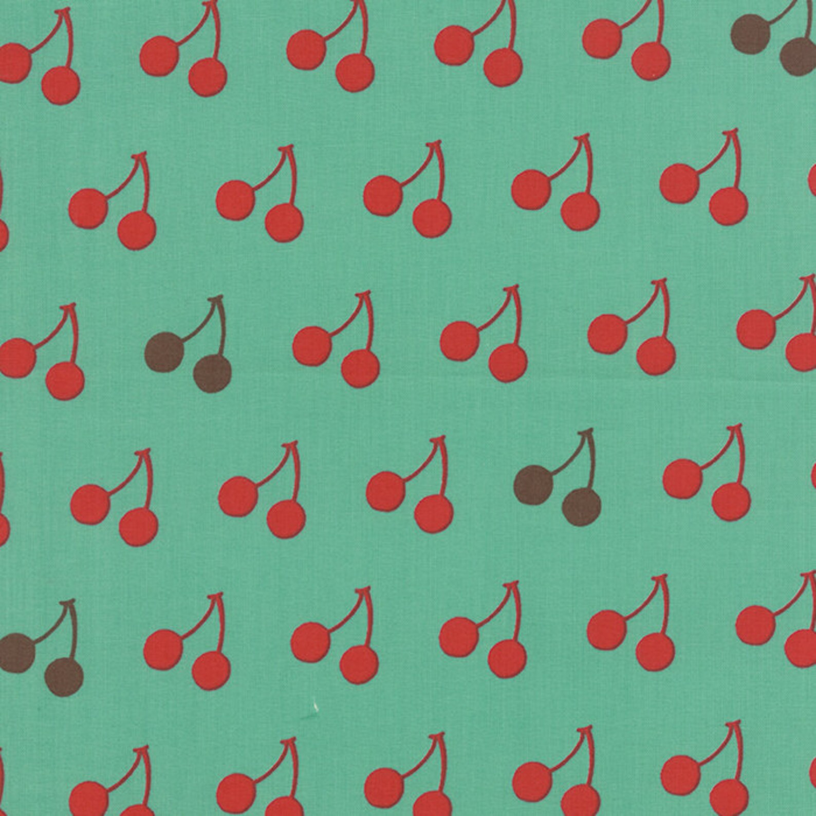 Moda Quilting Cotton Quilting Fat Quarter Cherries Print in | Etsy