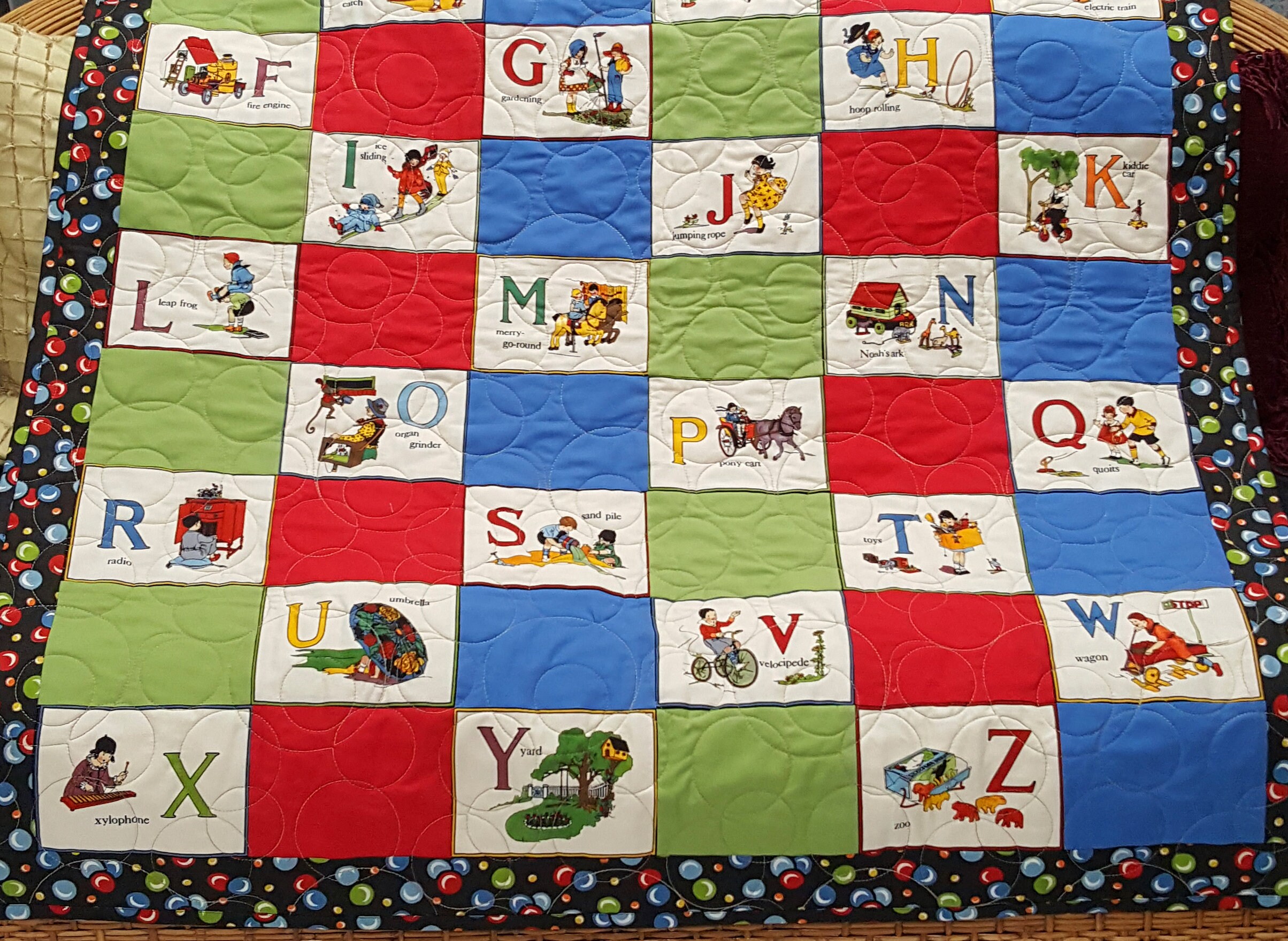 Digital Quilt Pattern, Panel Quilt Pattern, Beginner Quilt Pattern ...
