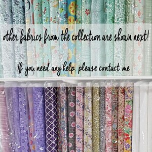 Moda Quilting Cotton, Quilting Fat Quarters, Small Floral Print ...