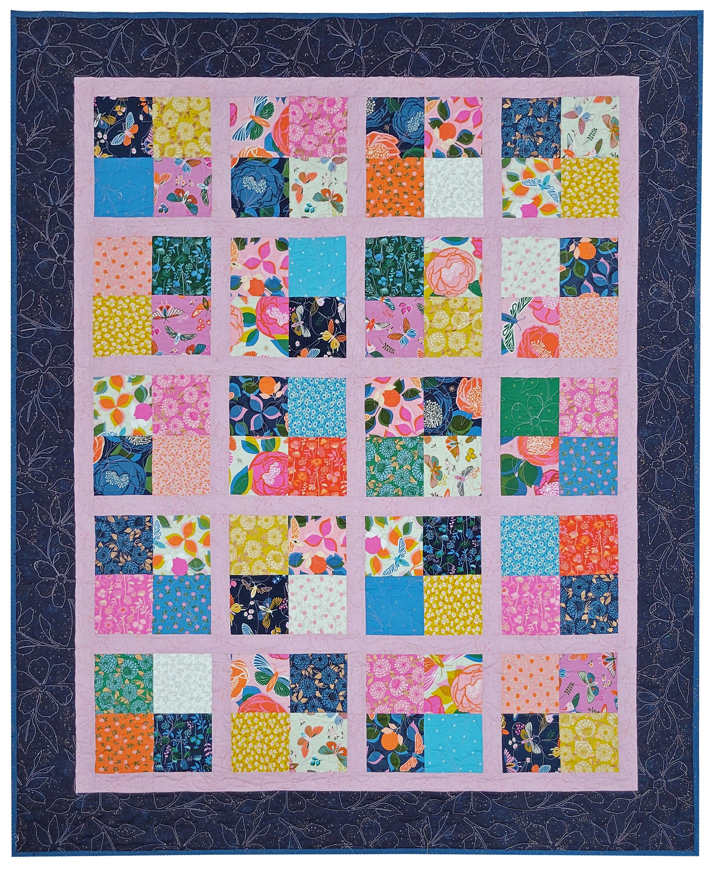 Easy Quilt Kit Beginner Quilt Kit Throw Quilt Kit Patchwork - Etsy Canada