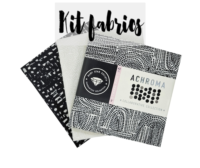 Easy Quilt Kit, Beginner Quilt Kit, Throw Quilt Kit, Ruby Star Fabrics ...