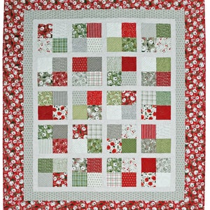 Easy Quilt Kit, Beginner Quilt Kit, Throw Quilt Kit, Patchwork Quilt ...