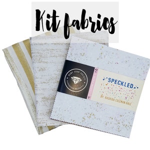 Easy Beginner Quilt Kit, Ruby Star Quilt Kit, Color Block Quilt Kit ...