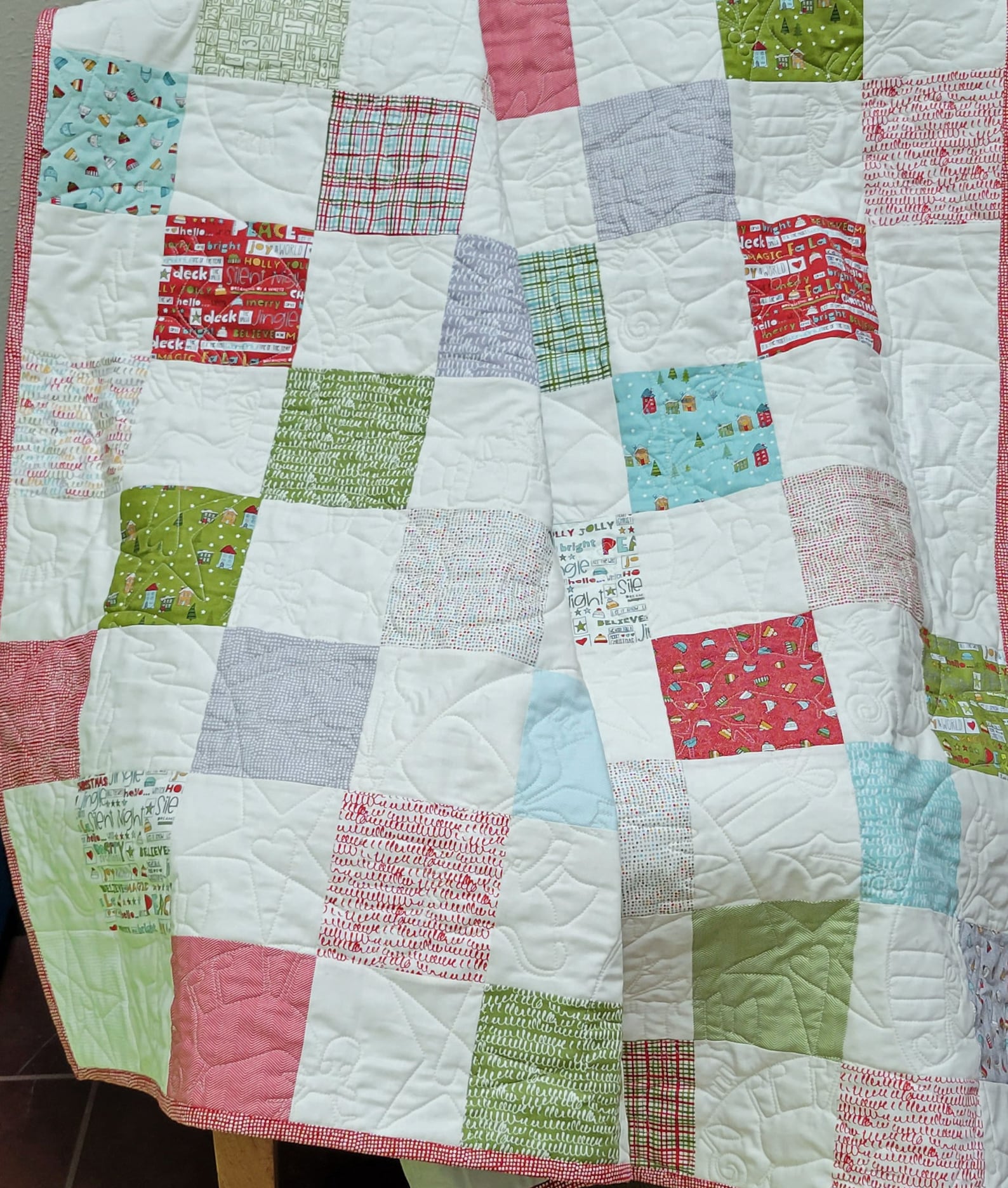 Easy Quilt Kit, Beginner Quilt Kit, Pre Cut Quilt Kit, Charm Pack Quilt ...