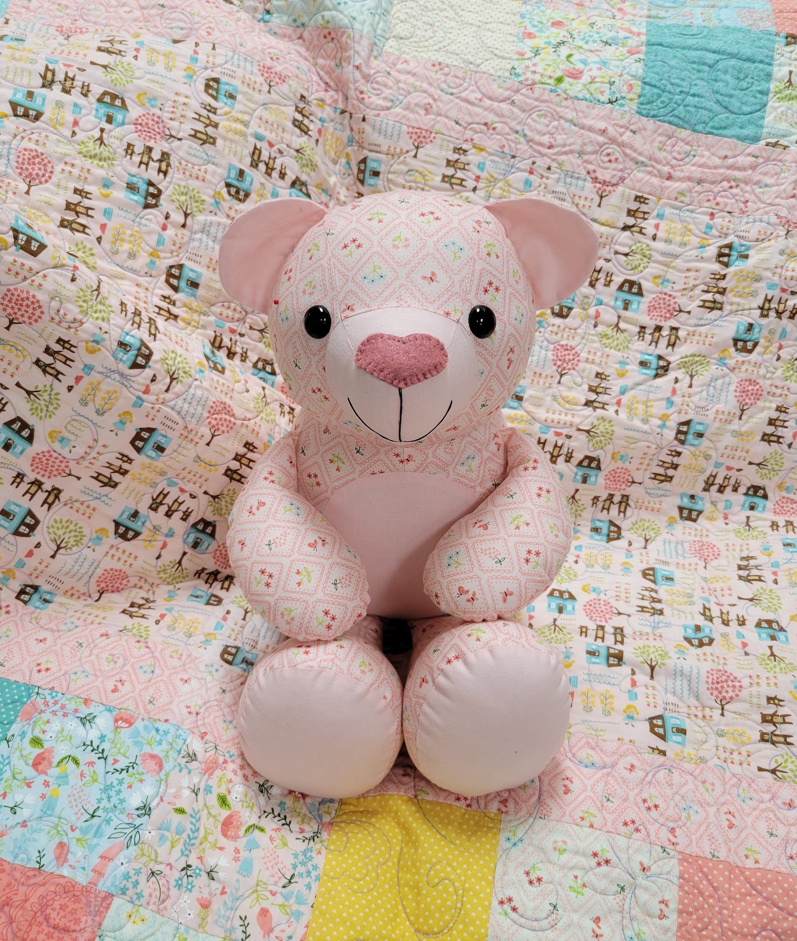 Goldilocks & Three Bears Quilt Kit Baby Girl Quilt Kit Easy - Etsy