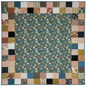 Quaint Cottage Quilt Kit, Easy Quilt Kit, Beginner Quilt Kit, Throw ...