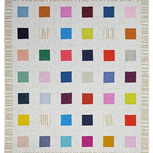 Easy Beginner Quilt Kit, Ruby Star Quilt Kit, Color Block Quilt Kit ...