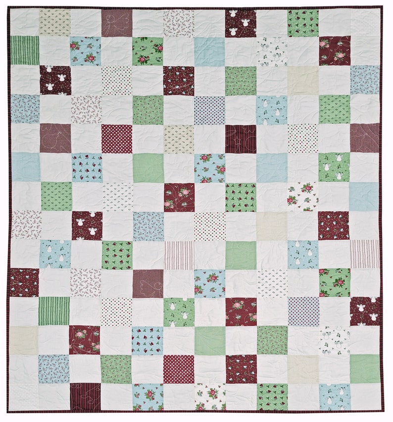 Easy Quilt Kit Beginner Quilt Kit Pre Cut Quilt Kit Charm - Etsy