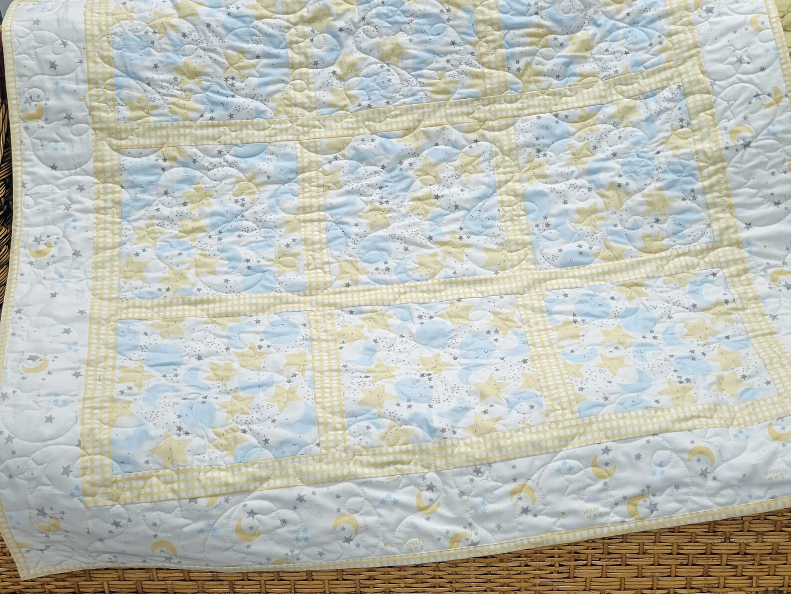 Baby Quilt Kit Easy Quilt Kit Beginner Quilt Kit DIY Stars - Etsy