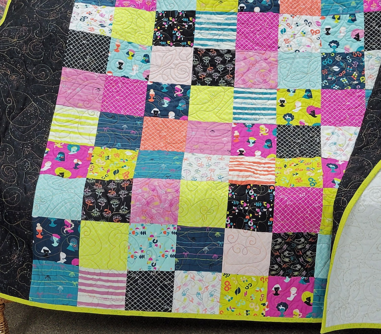 Easy Quilt Kit Beginner Quilt Kit Throw Quilt Kit Patchwork - Etsy