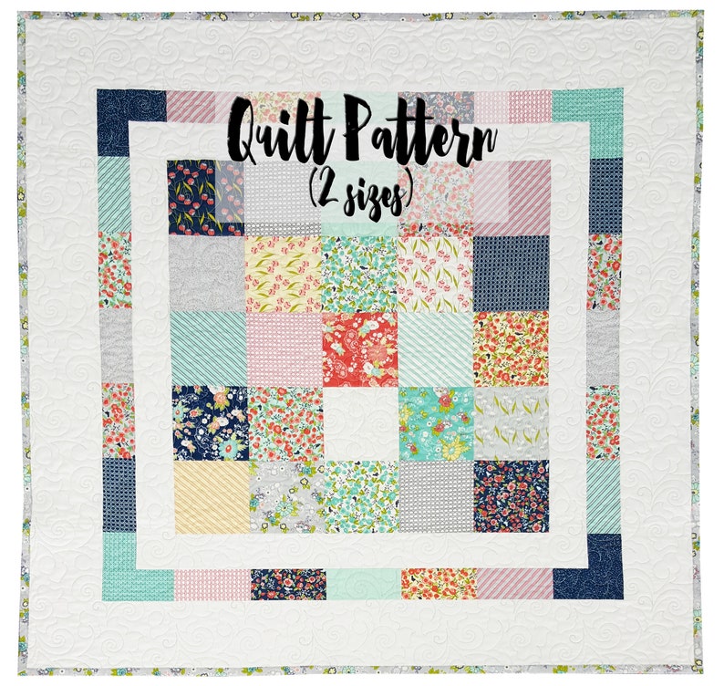 Quilt Pattern Charm Pack Quilt Pattern Beginner Quilt - Etsy