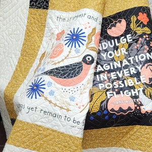 Moda Panel Quilt Kit, Easy Quilt Kit, Beginner Quilt Kit, Throw Size ...