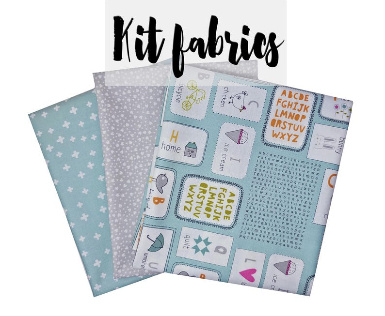 Easy Quilt Kit, Beginner Quilt Kit, Gender Neutral Quilt Kit, DIY ...