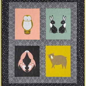 Moda Panel Quilt Kit, Easy Quilt Kit, Beginner Quilt Kit, Throw Size ...