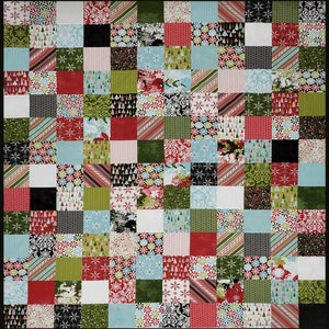 Easy Quilt Kit, Beginner Quilt Kit, Pre Cut Quilt Kit, Charm Pack Quilt ...