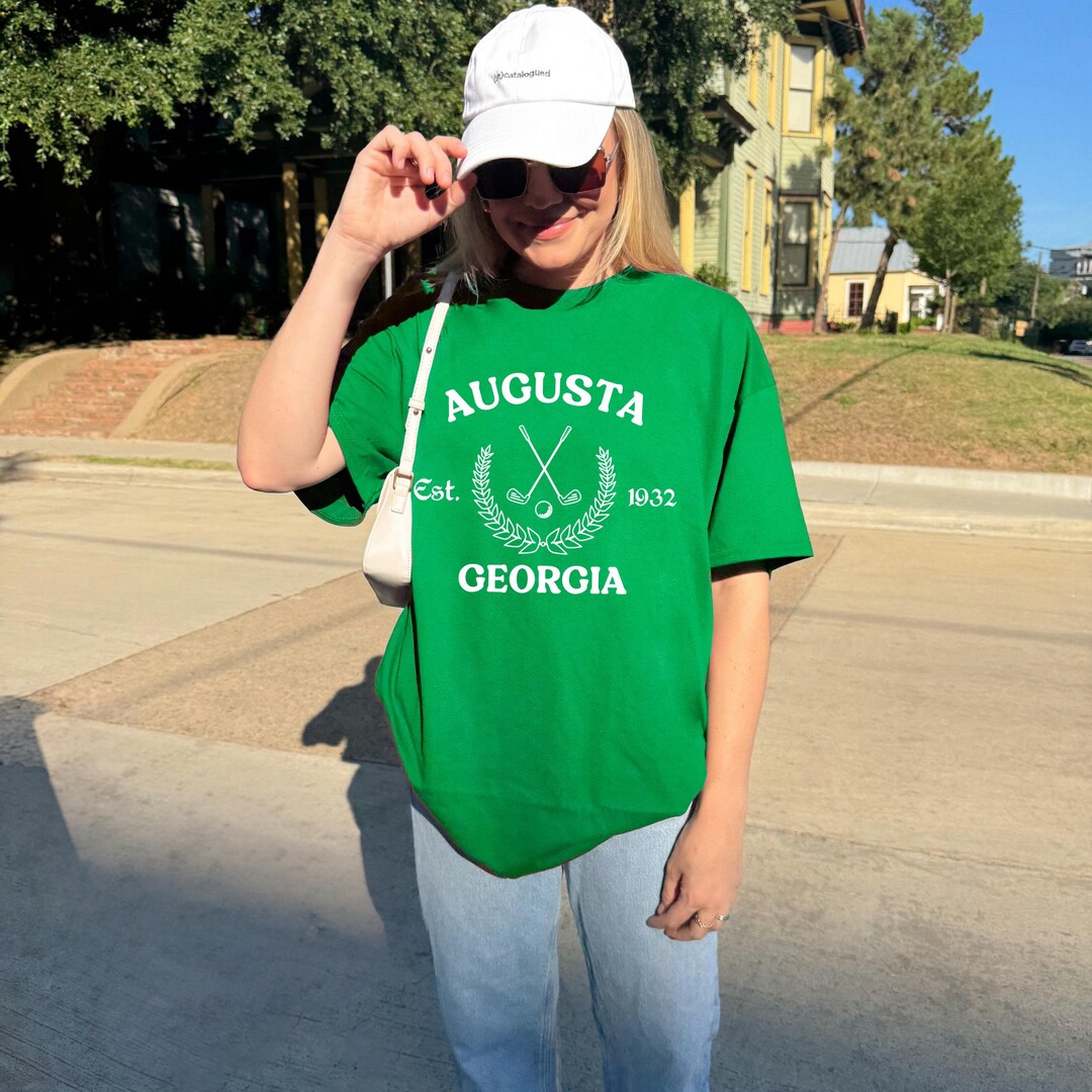 Masters Golf Augusta Georgia Shirt, Vintage Style Golf Shirt, Golf Tee ...