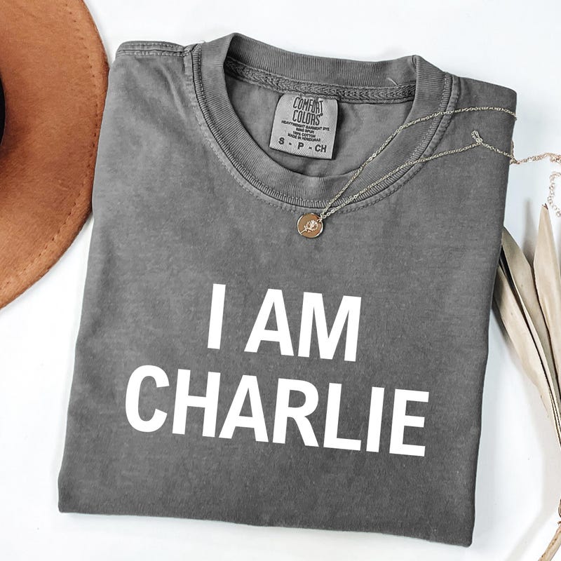 I Am Charlie Shirt - Etsy
