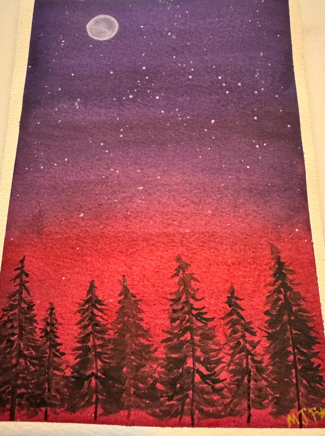 Bright Twilight Night - Etsy
