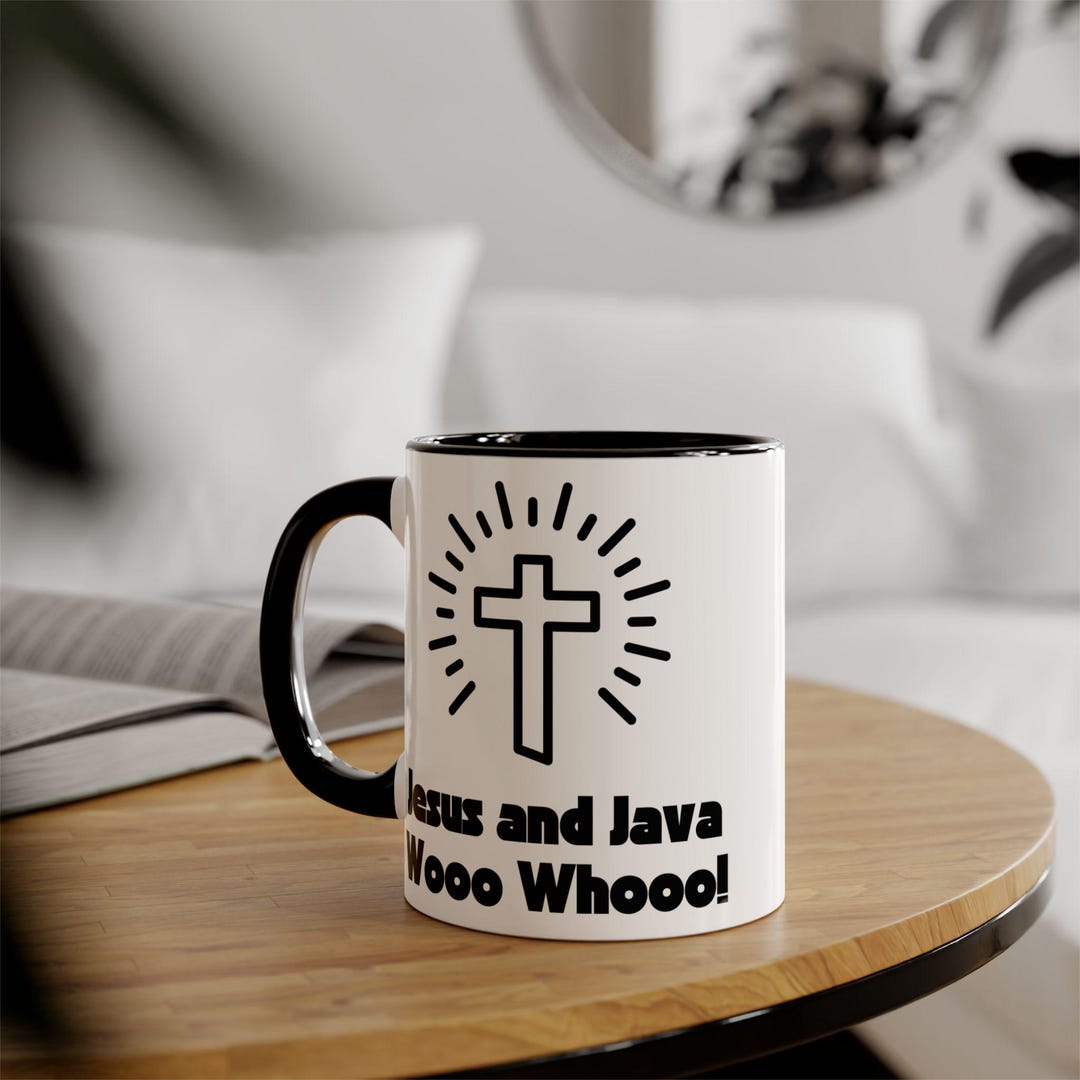 Jesus and Java Wooo Whoo Inspirational Coffee Mug, Perfect Gift for ...