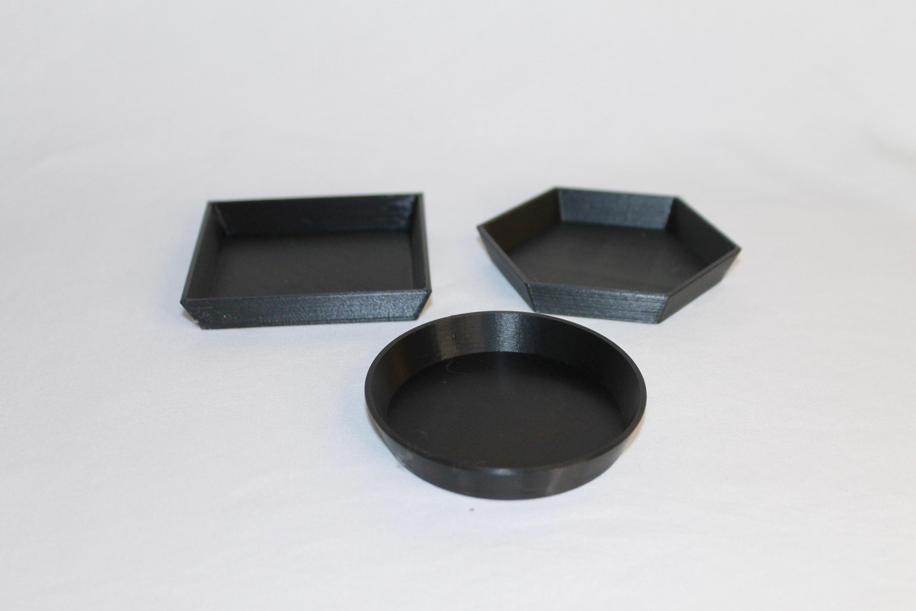Circular Stackable Tray STL File - Etsy