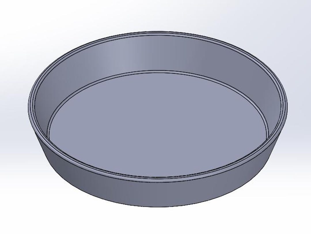 Circular Stackable Tray STL File - Etsy