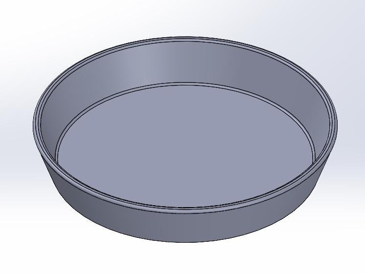 Circular Stackable Tray STL File - Etsy