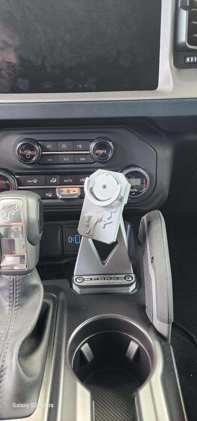 Ford Bronco Phone Mount Holder Pop Socket - 2021, 2022, 2023, 2024, and ...