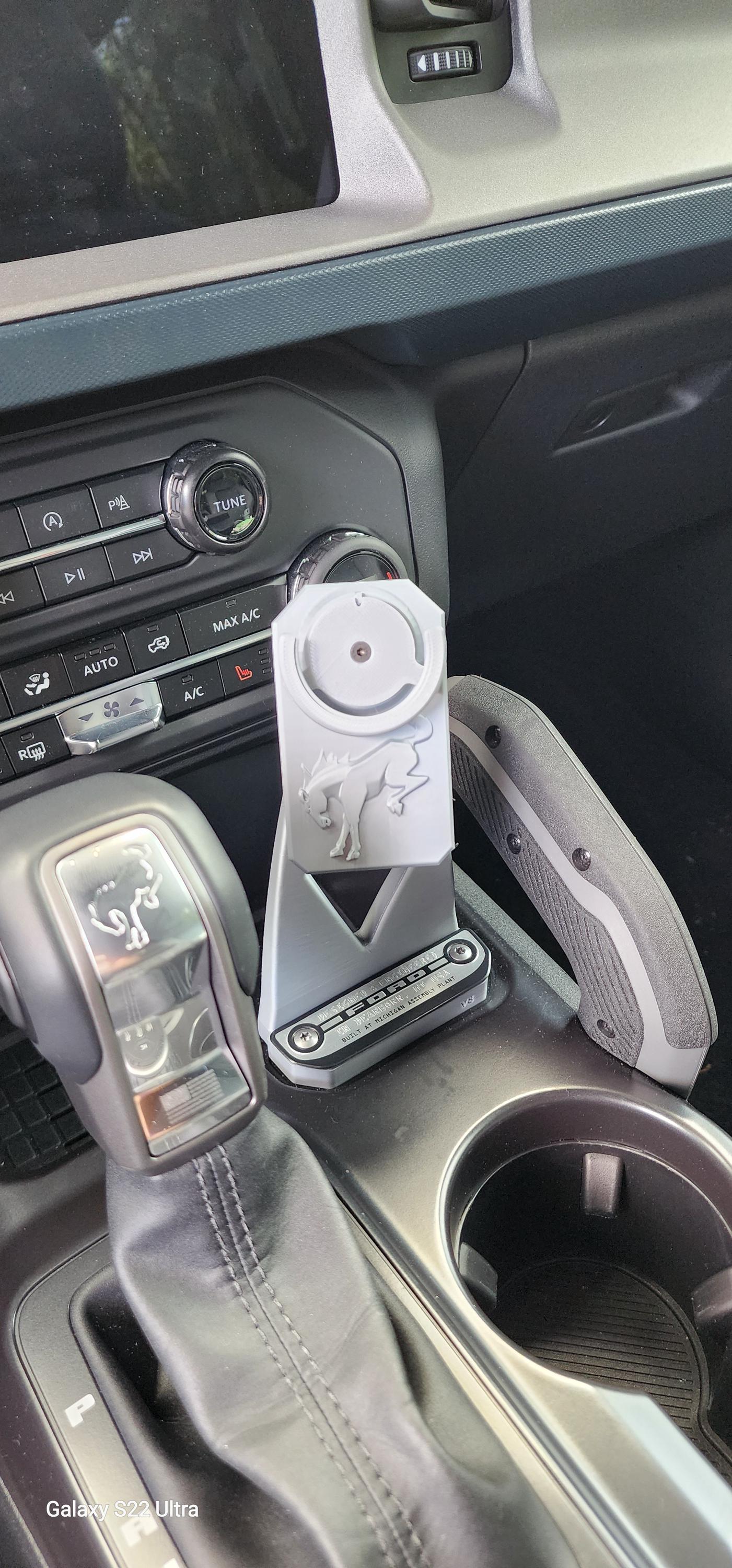 Ford Bronco Phone Mount Holder Pop Socket - 2021, 2022, 2023, 2024, and ...